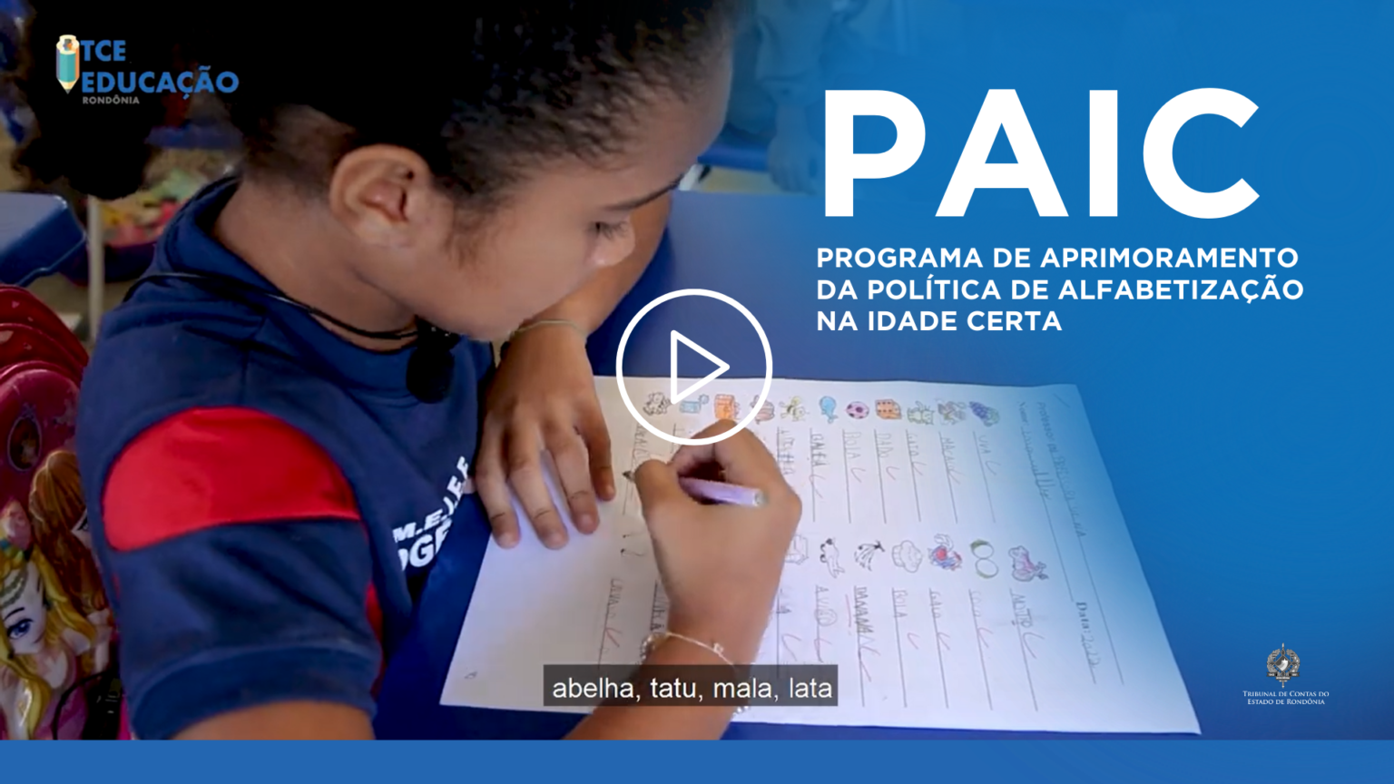 TCE-RO disponibiliza guia sobre o Programa de Alfabetização na Idade ...