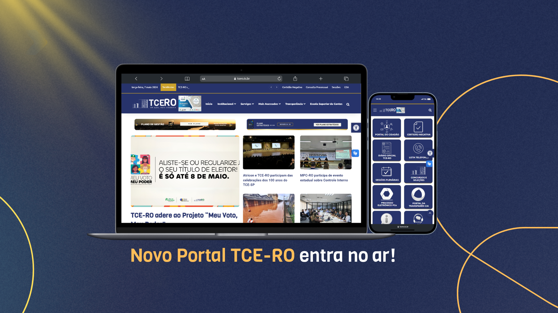 TCE-RO reformula portal eletrônico com mais informações ao cidadão ...